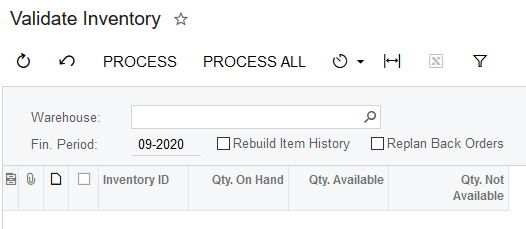 Validate Inventory in Acumatica | ACC Software Solutions