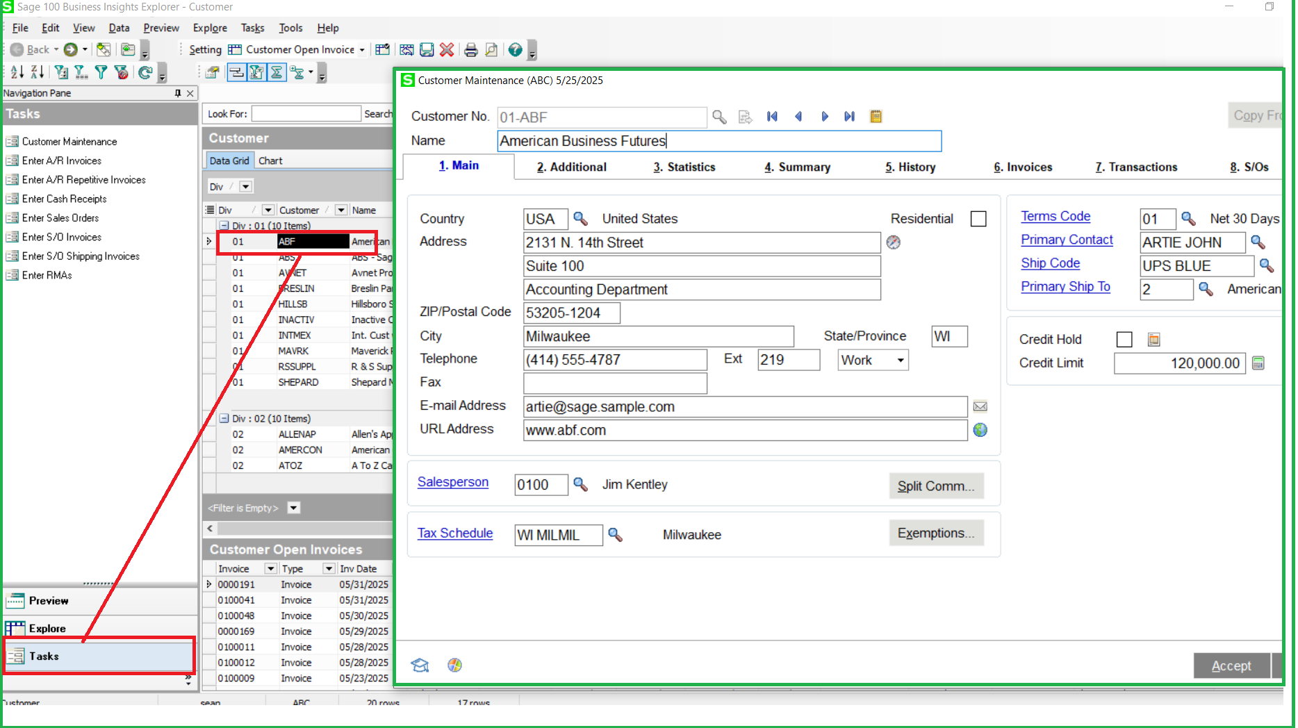 How to Create Sage 100 Explorer Views | ACC Software Solutions