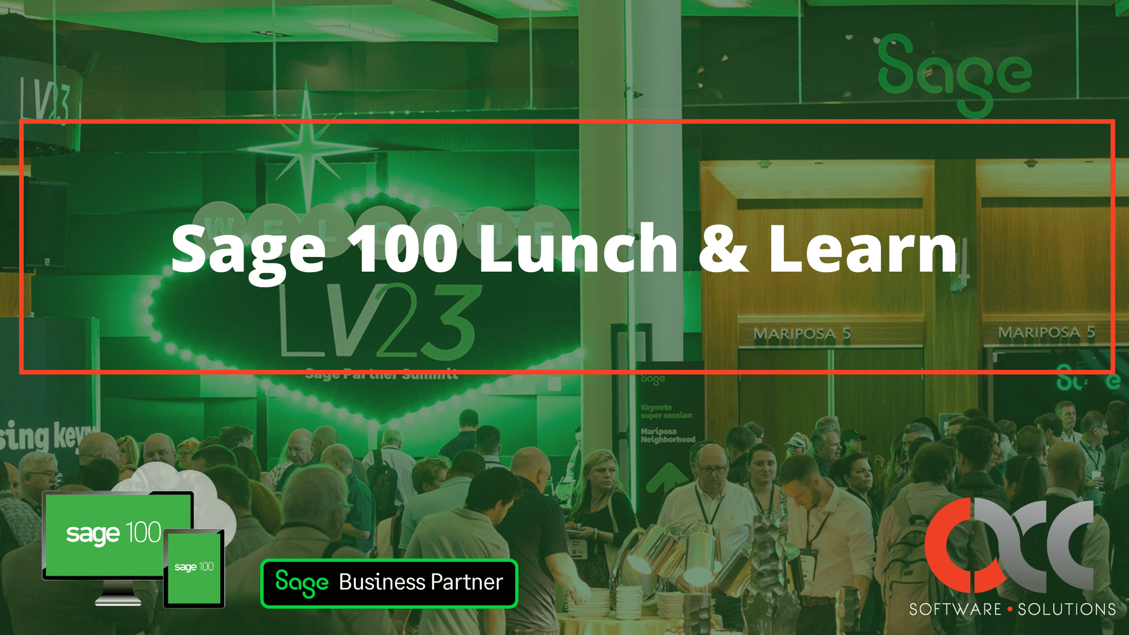 Sage 100 Lunch & Learn | ACC Software Solutions